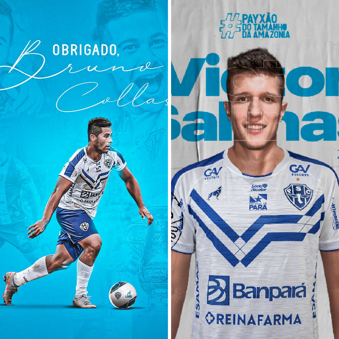 Paysandu anuncia chegada de novo zagueiro e saída de Bruno Collaço