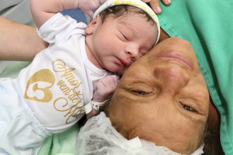 Super bebê de 4kg nasce em Barcarena