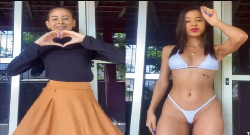 Influencer ‘Dani senta com carinho’ ironiza polêmica nas redes ao aparecer vestida
